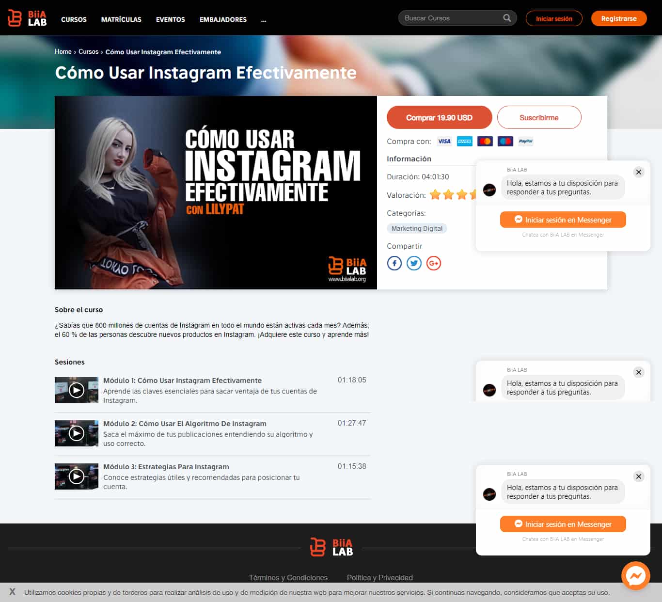 Cómo Usar Instagram Efectivamente - Lili Pat, BiiaLab